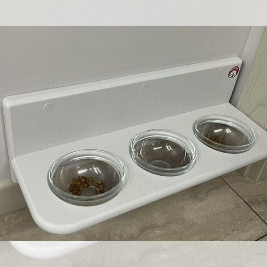 Набор мисок для животных подвесной