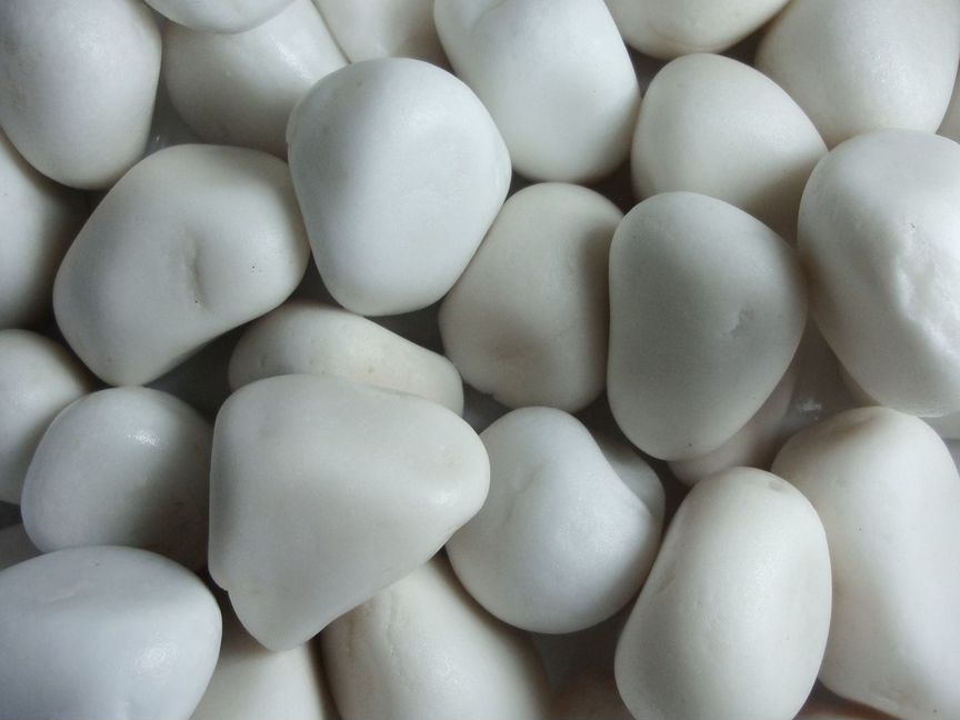 Best Mineral Галька белая 30-50 мм, 5 кг