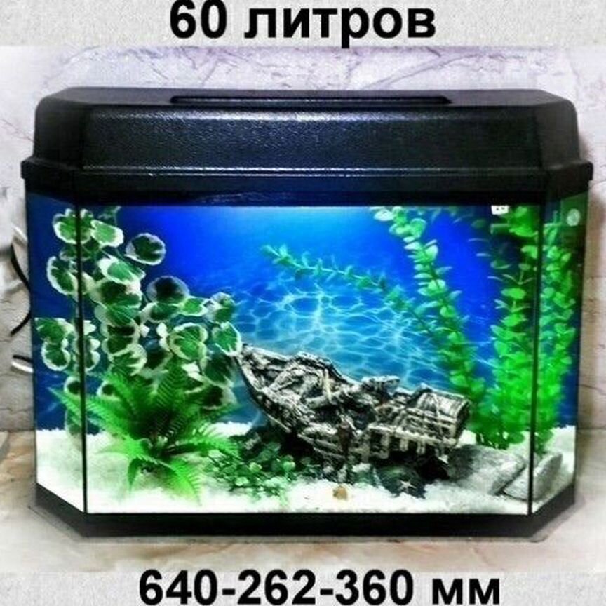 Аквариум 60 литров