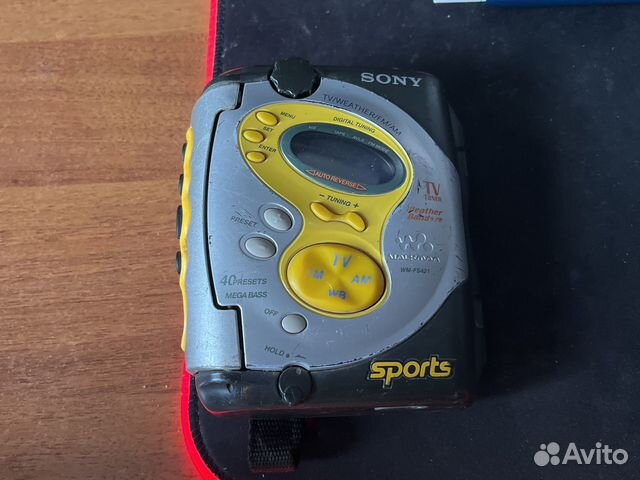 Кассетный плеер sony walkman wm-fs421 купить в Щелково | Электроника ...