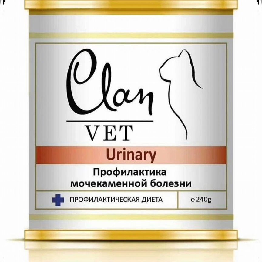 Влажный clan VET urinary для кошек