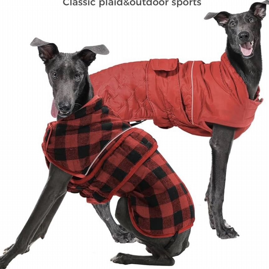 Двусторонняя одежда для большой собаки