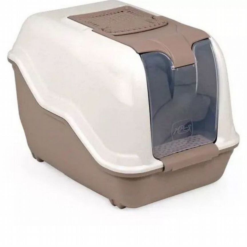Закрытый туалет для кошек netta. Новый+ чашки