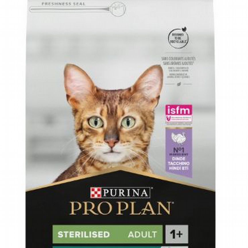 Purina Pro Plan Renal Plus кошек (индейка) 1.5 кг