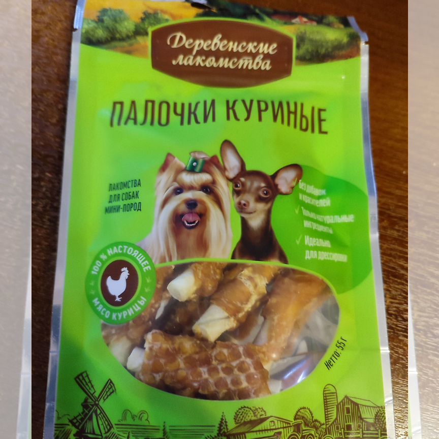 Лакомства для собак Деревенские лакомства