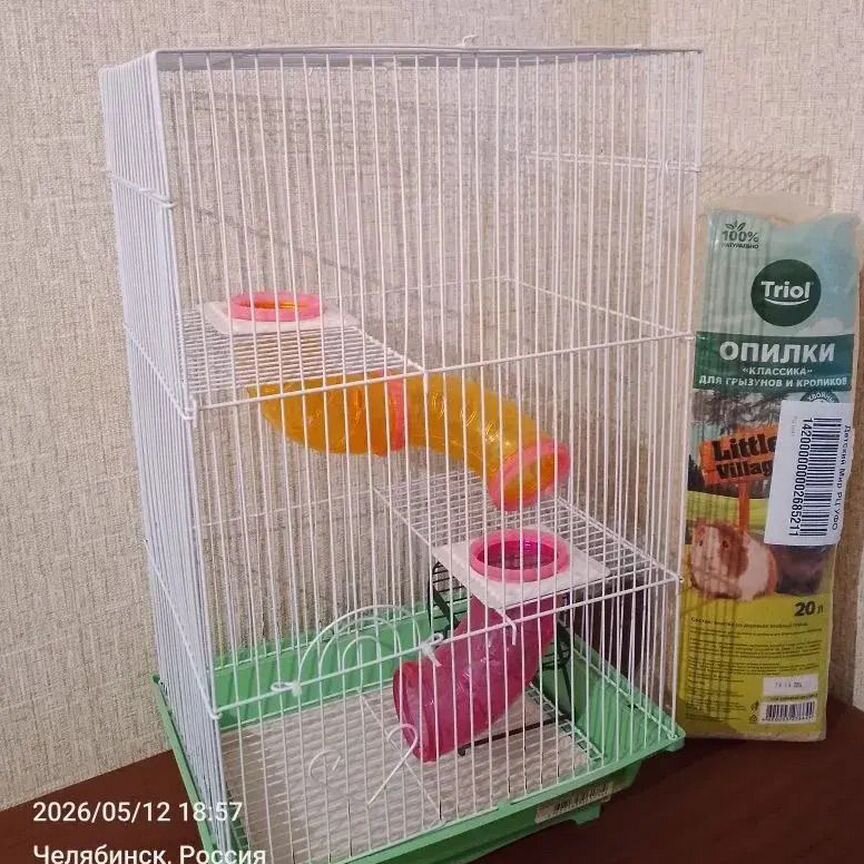 Клетка для хомяка большая