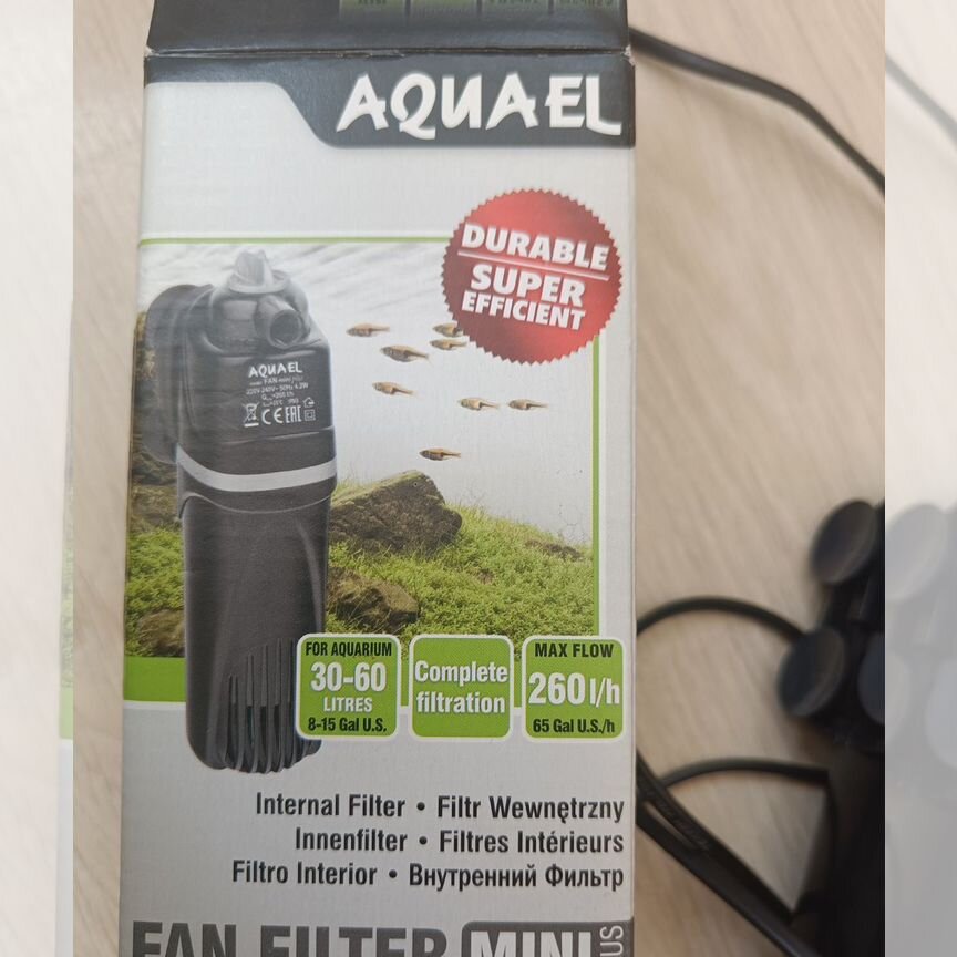 Фильтр для аквариума Aquael 30-60л