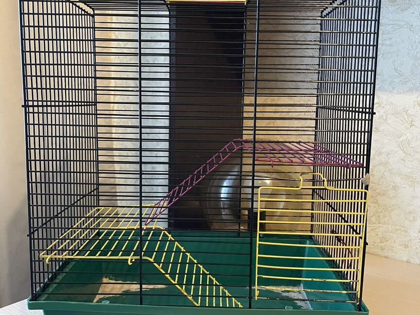 Клетка для грызунов 31х21х42 +миски и поилка