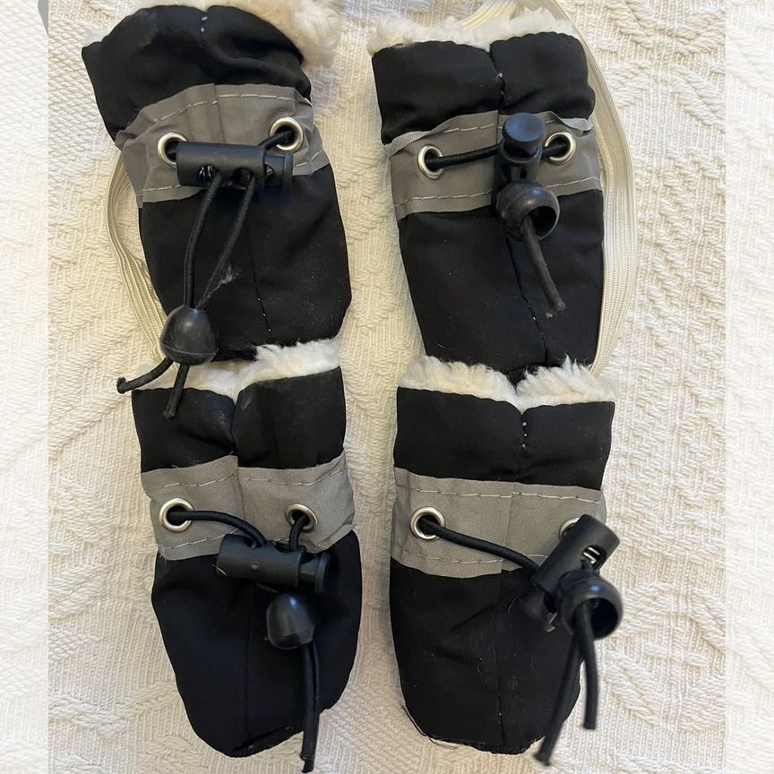 Зимние ботиночки для собак мелких пород размер 2