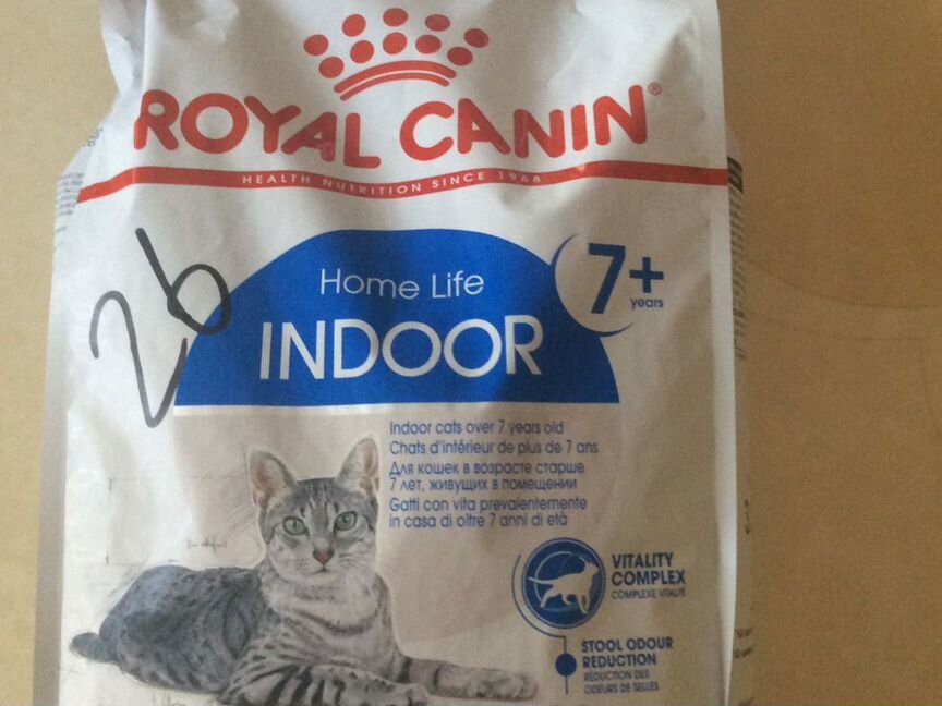 Сухой корм для кошек Royal canin indoor 7+