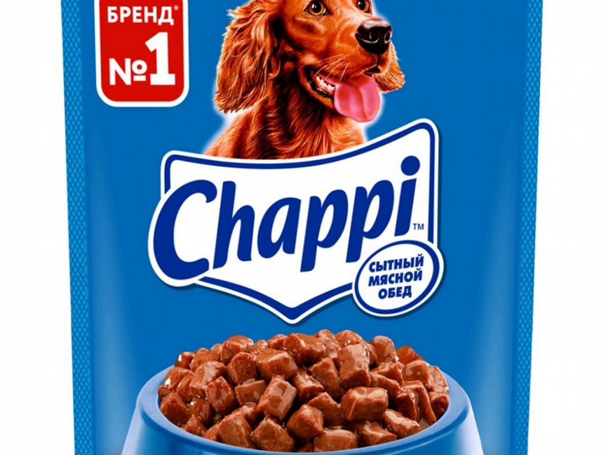 Влажный корм для собак Чаппи