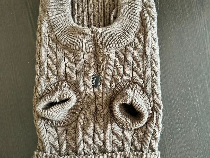 Свитер для собаки среднего размера