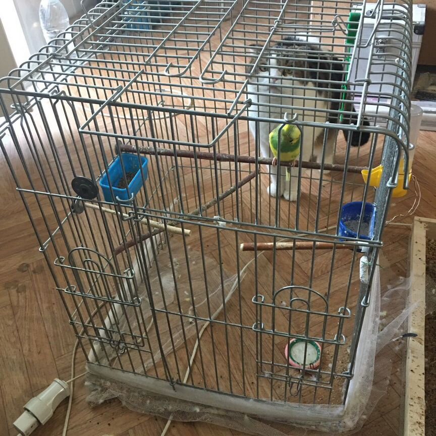 Клетка для попугая большая