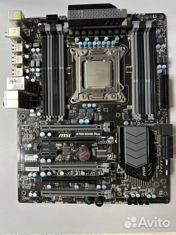 Комплект 2011 MSI X79A-GD45 Plus + i7 4820K 3,7ghz купить в Москве ...