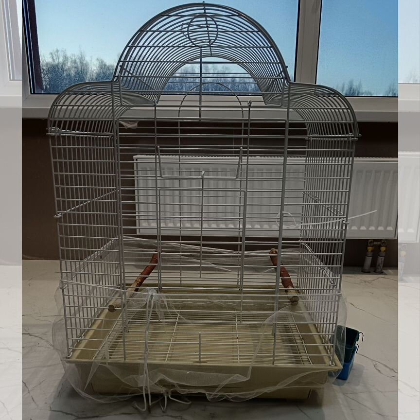 Клетка для попугаев большая