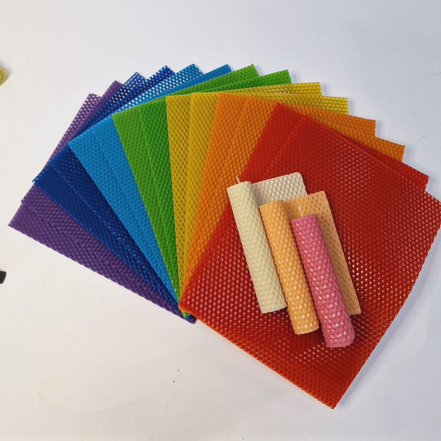 Вощина натуральная цветная