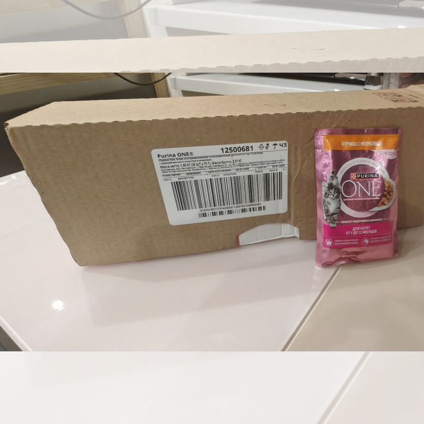Purina one для котят 23шт