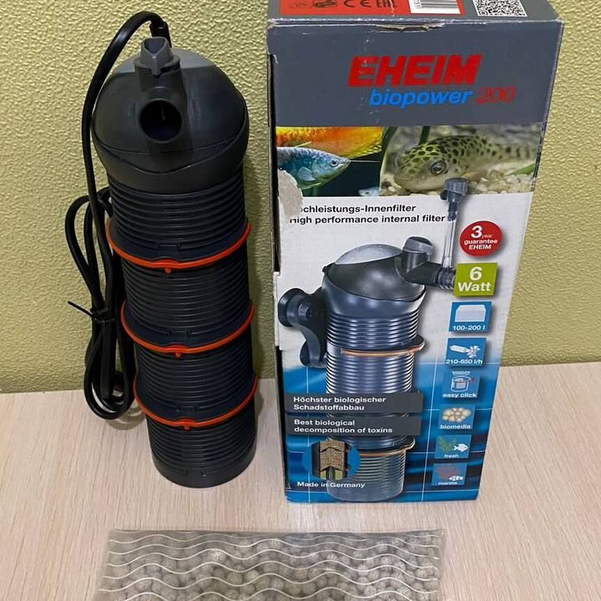 Внутренний фильтр Eheim Biopower 200