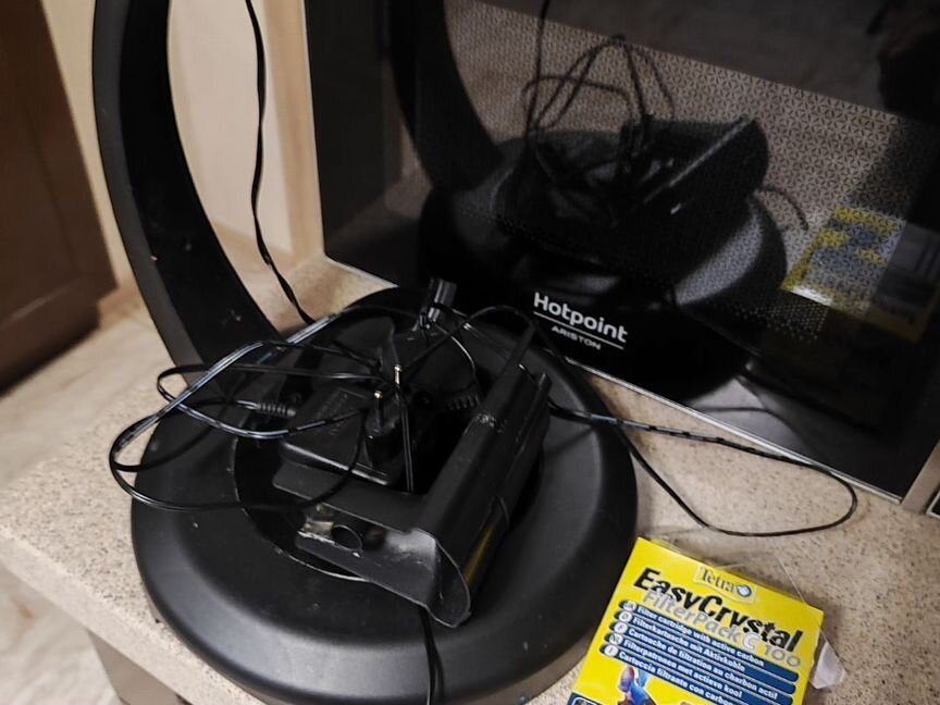 Аквариум Tetra cascade globe без чаши на запчасти