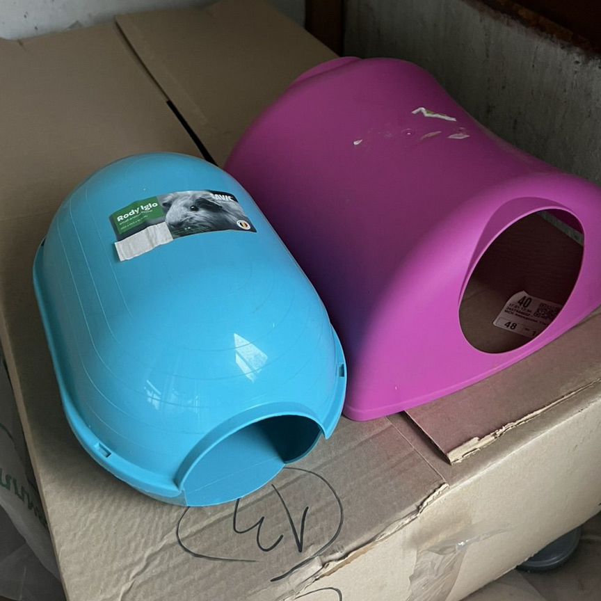 Домики для грызунов и sputnik