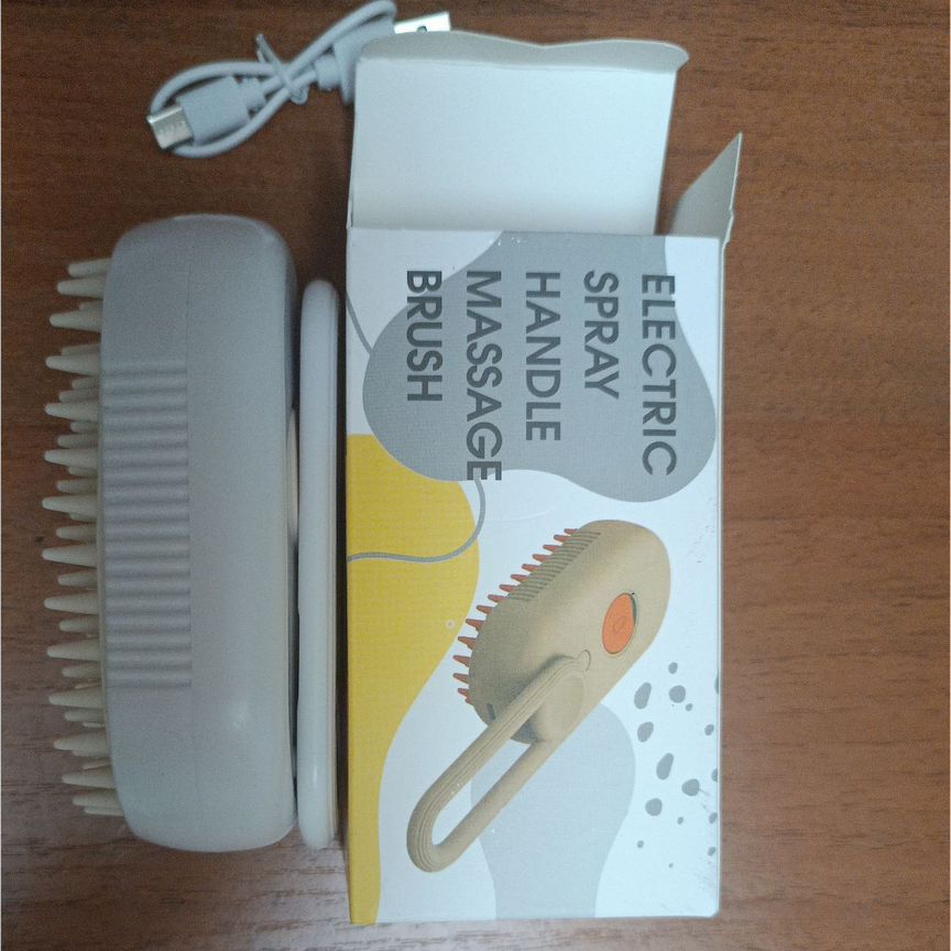 Расческа с паром для кошек и собак