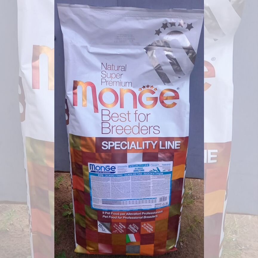 Корм для собак monge 15 кг