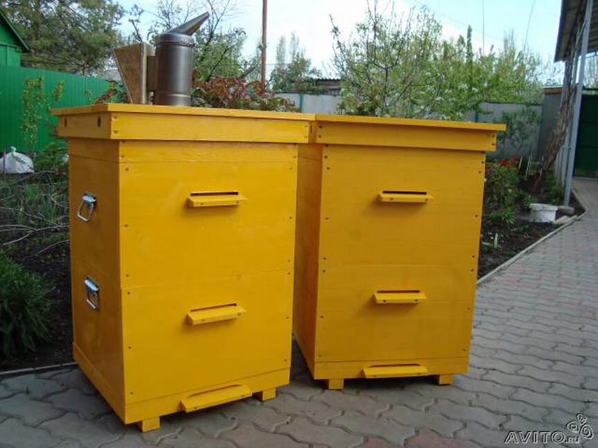 Улья дадан.2х корпусные, 12-ти рамочные