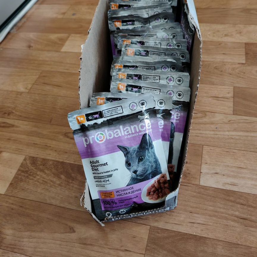 Влажный корм для кошек probalance