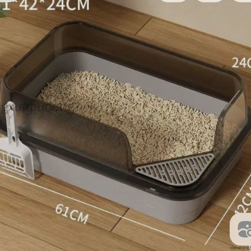 Лоток для кошек новый большой