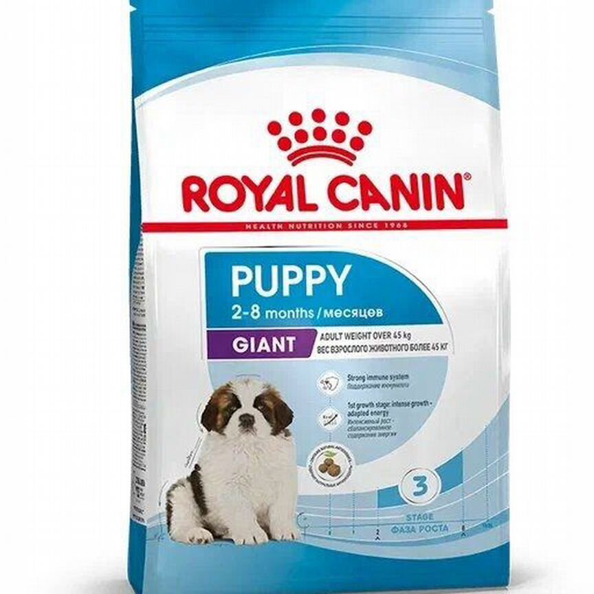 Корм для собак royal canin giant puppy 6 кг