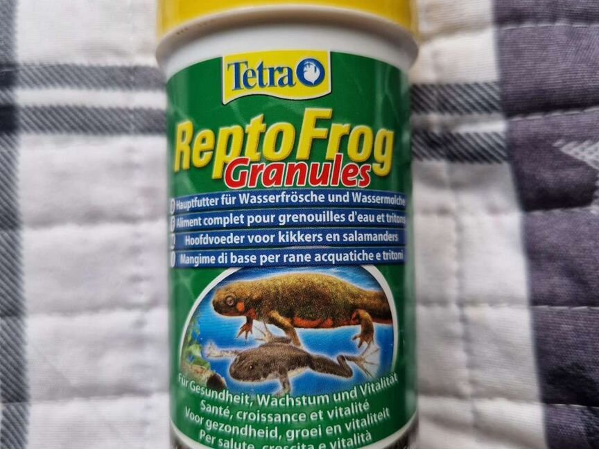 Корм для лягушек и тритонов Tetra ReptoFrog