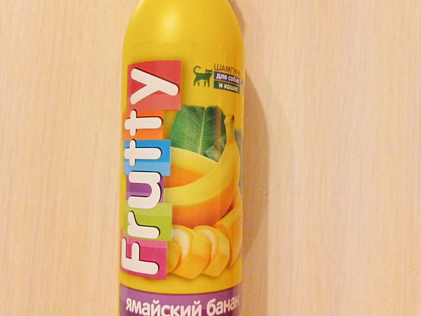 Frutty банан шампунь для кошек и собак
