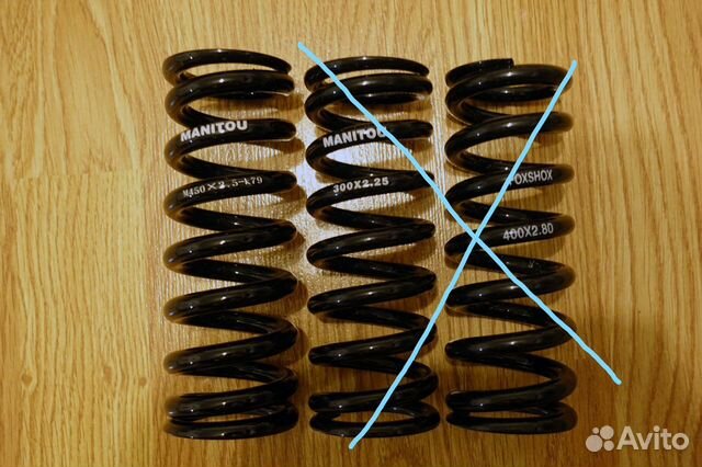 Стальная пружина для амортизатора Manitou 450x2,5, Б/у купить в Москве ...