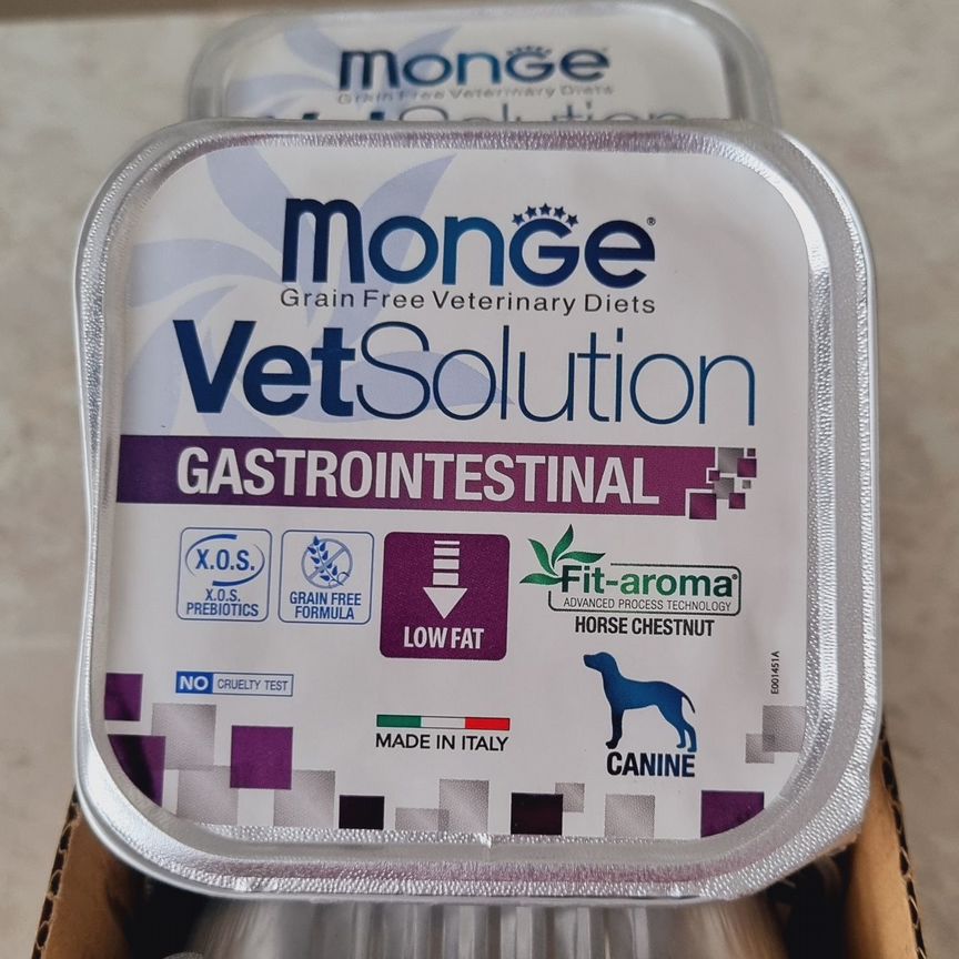 Корм для собак monge gastrointestinal