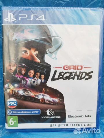 Grid legends ps4 (новый) купить в Москве | Электроника | Авито