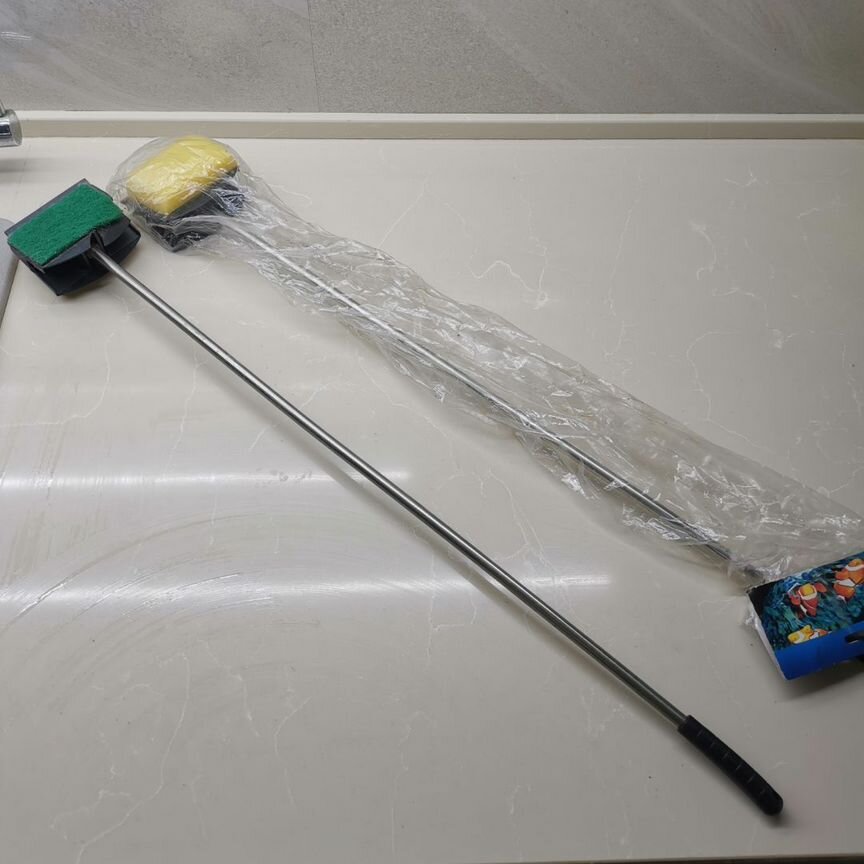 Скребок для аквариума и другой акваскарб