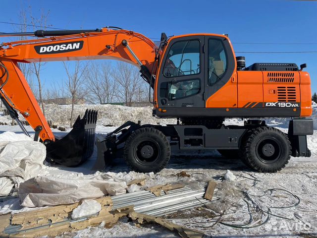 Колёсный экскаватор DOOSAN DX190WA, 2022 купить в Казани | Транспорт ...
