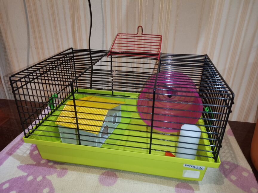 Клетка для грызунов с аксессуарами