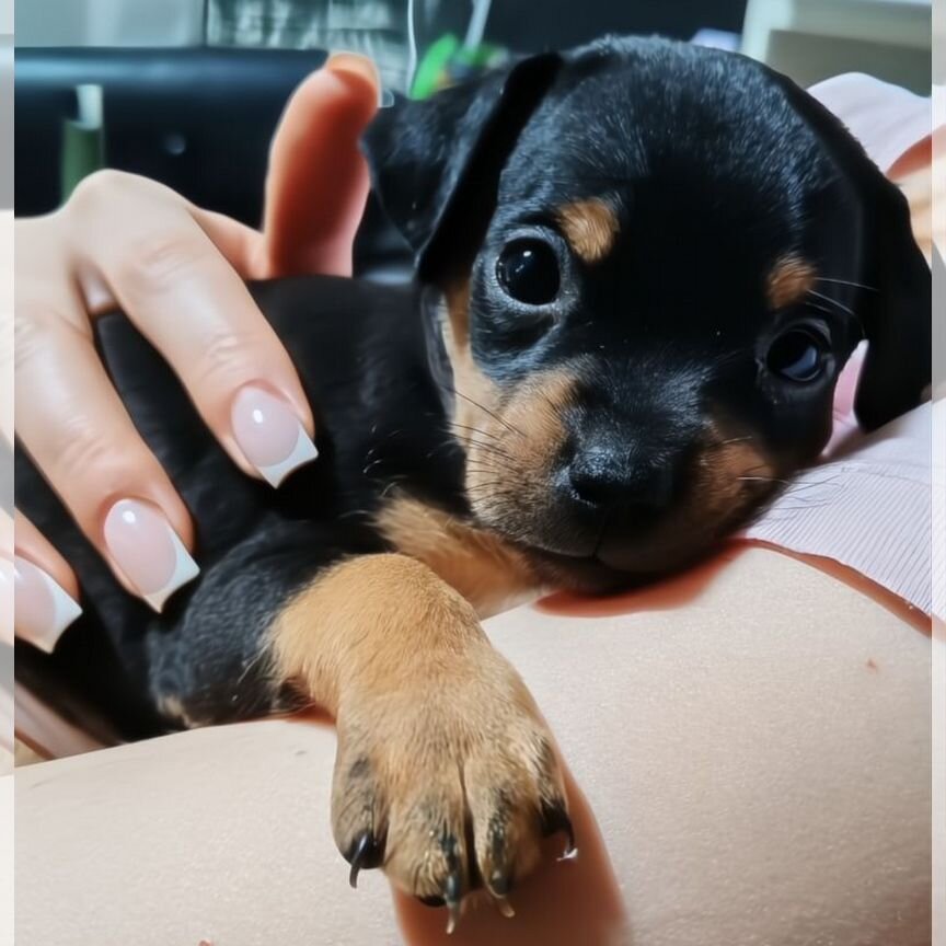 Русский той-терьер, щенок