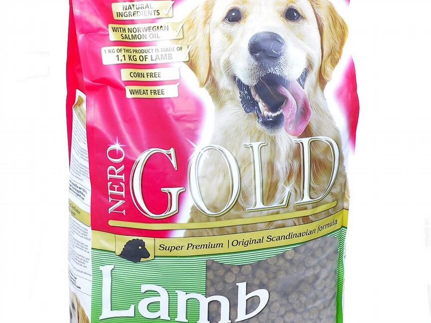 Корм Неро Голд для собак 18кг