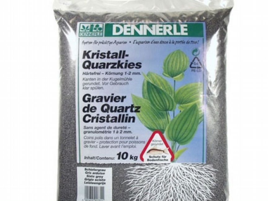 Dennerle Грунт Nano Gravel, темно-серый