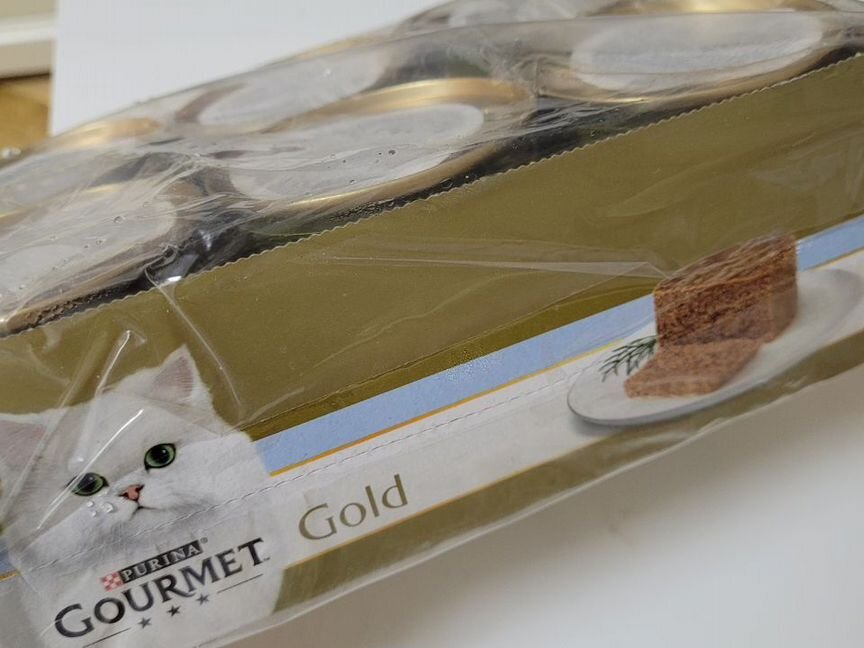 Gourmet Gold корм для кошек паштет с тунцом