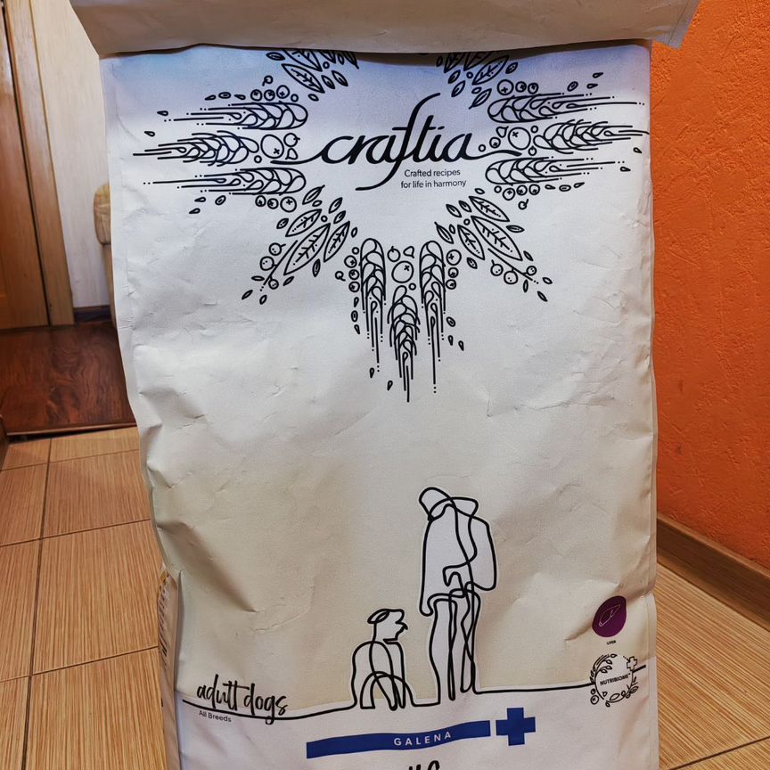 Корм для собак hepatic Craftia Galena