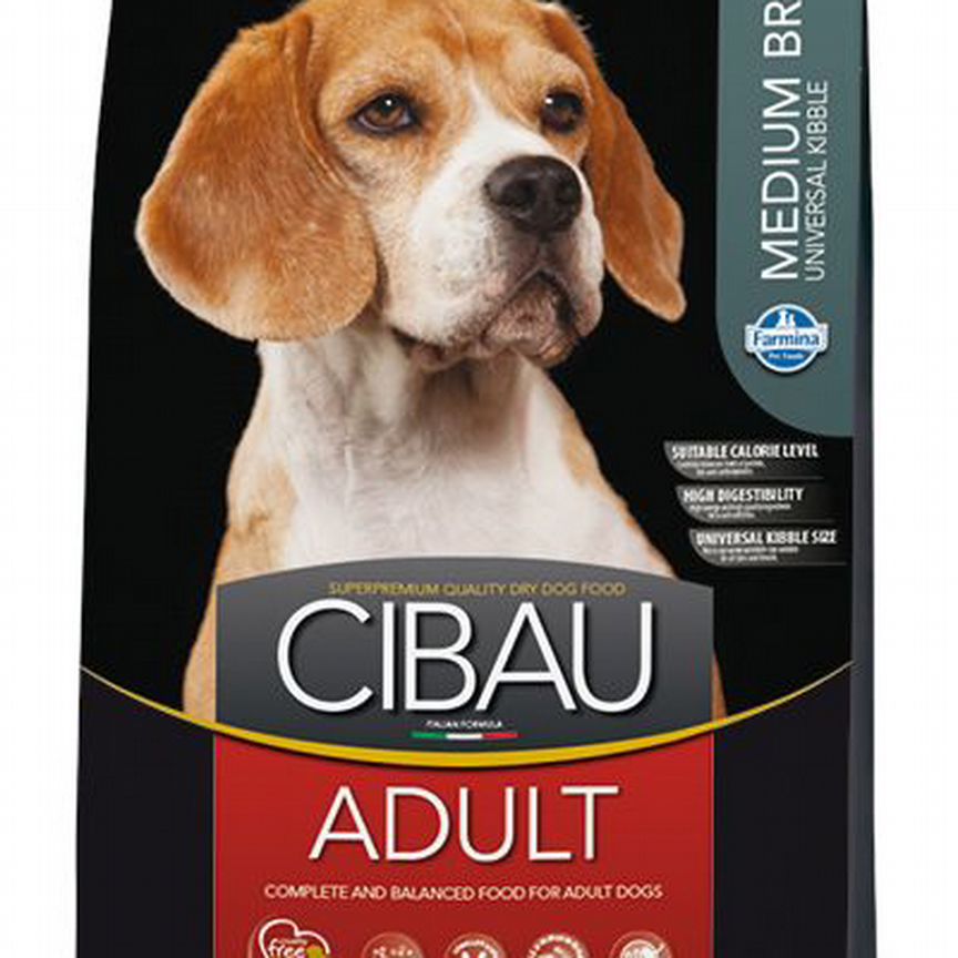 Farmina Cibau Adult Medium для собак 2,5 кг
