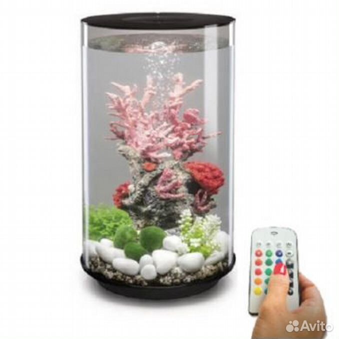 Аквариум цилиндр Biorb tube 30 литров, черный Б/У