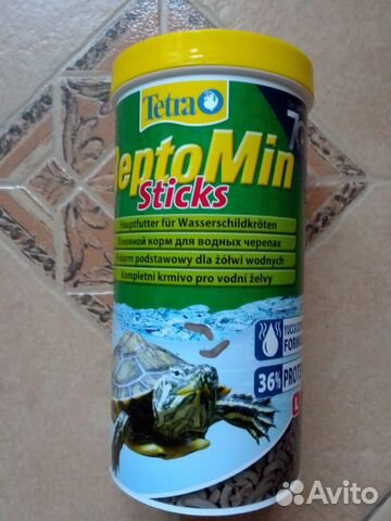 Корм Tetra ReptoMin Sticks для водных черепах 1000