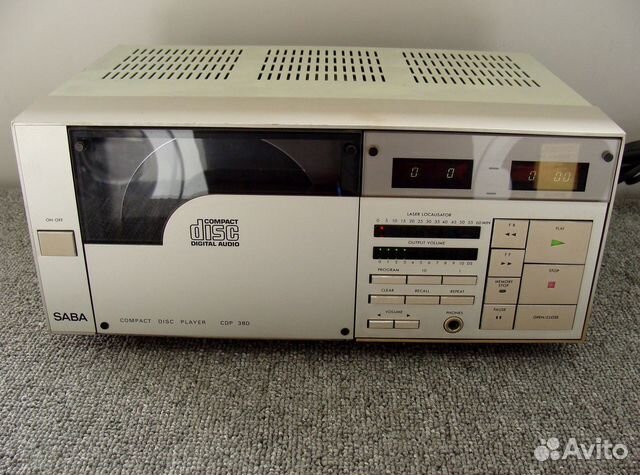 Saba CDP 380 легендарный CD плеер 1983 г. мастеру купить в Краснодаре ...