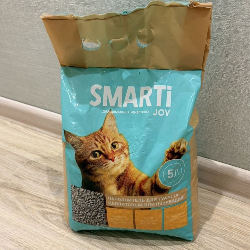 Наполнитель для кошек Smarti Joy