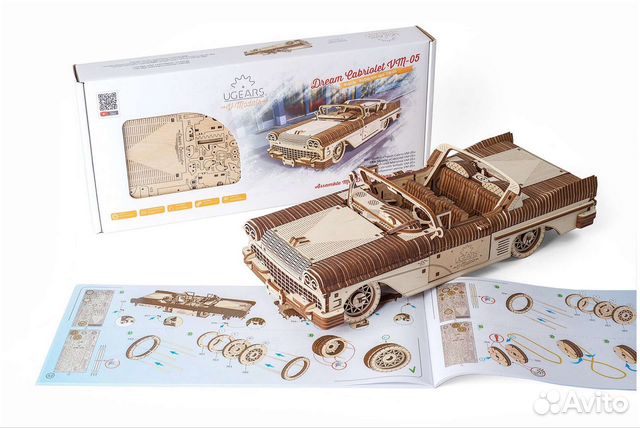 Конструктор ugears купить в Благовещенске | Хобби и отдых | Авито