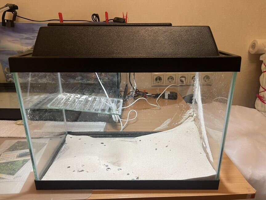 Террариум- аквариум 25 л для черепах и рептилий